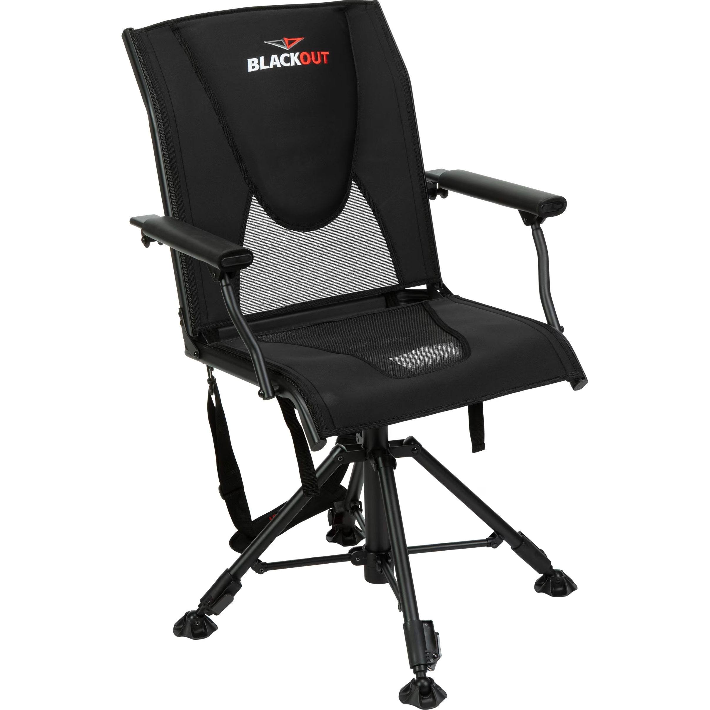 BlackOut® Swivel Hard-Arm Chair | Bass Pro Shops Canada